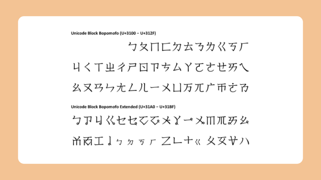 9 Reasons Why You Should Learn Bopomofo – Bubble Tea Island