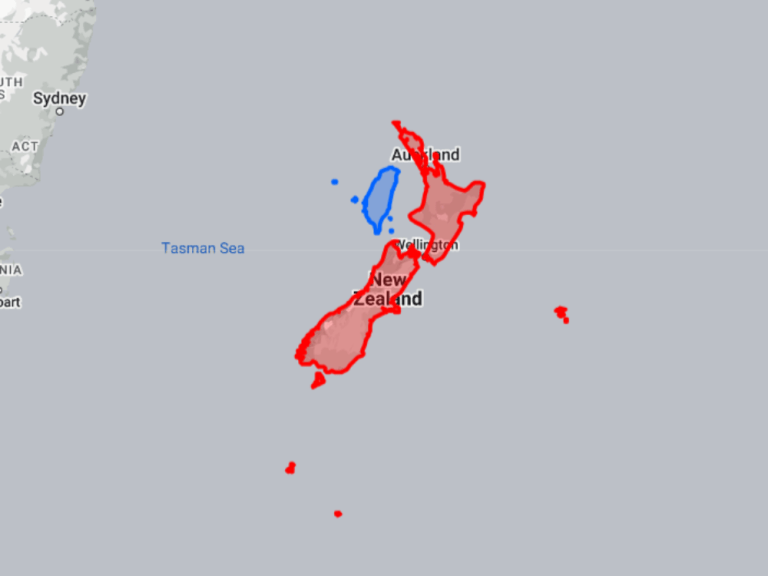 How Big is Taiwan Compared to Other Countries/ States? – Bubble Tea Island