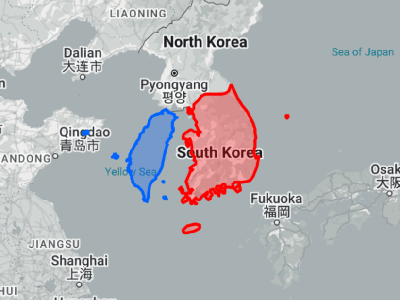 How Big is Taiwan Compared to Other Countries/ States? – Bubble Tea Island