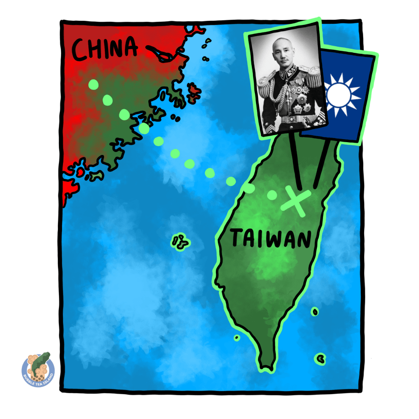 What Head of State Fled to Taiwan in 1949? – Bubble Tea Island