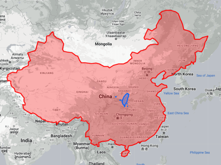 How Big is Taiwan Compared to Other Countries/ States? – Bubble Tea Island