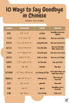 10 Ways to Say Goodbye in Chinese – Bubble Tea Island