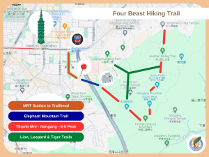 Hiking Elephant Mountain (Xiangshan) in Taipei – Bubble Tea Island