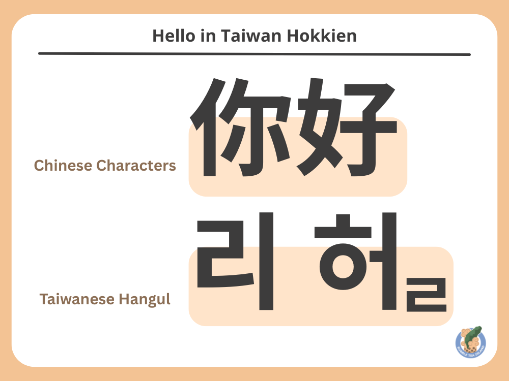 Taiwanese Hangul: A Unique Writing System for Taiwanese Hokkien ...