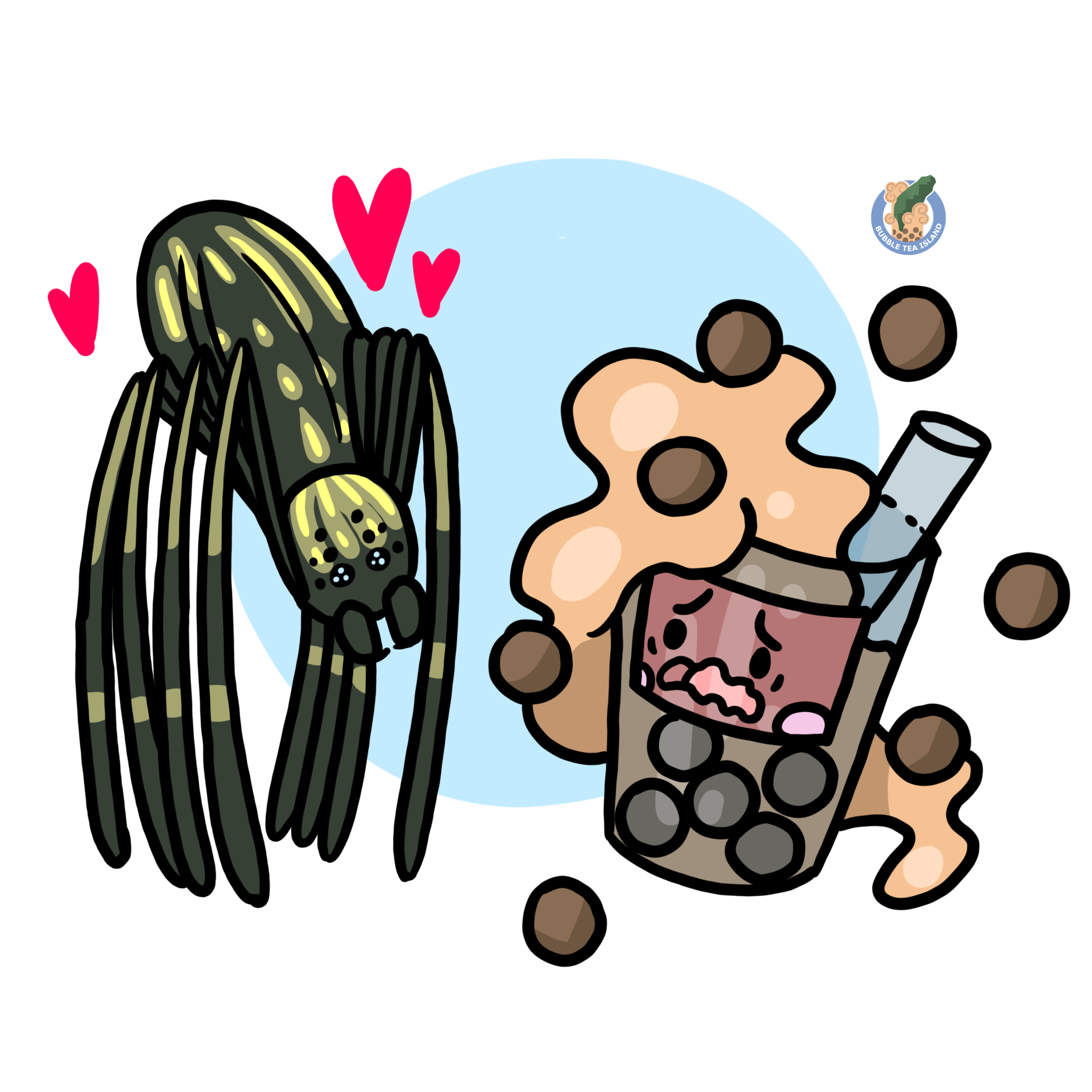 Hiking in Taiwan: Spotting the Big Spider – Bubble Tea Island